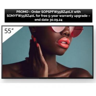 Invision Express - Sony 55" FW55BZ40L Display (SONYFW55BZ40L)